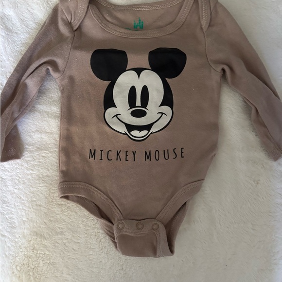 Disney | One Pieces | Disney Mickey Mouse Tan Kids Bodysuit | Poshmark